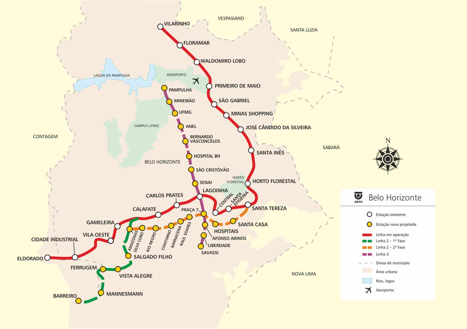Metro Belo Horizonte - Map, lines, stations and tickets | Tour guide 2023 Metro Belo Horizonte - Map, lines, stations and tickets | Tour guide 2023